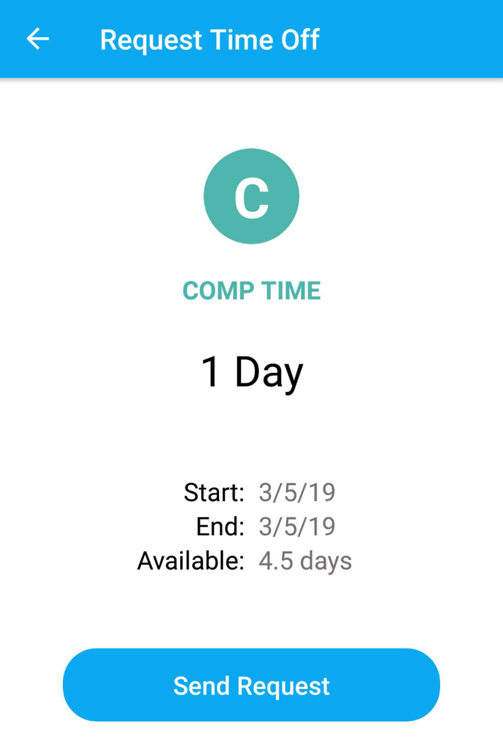 Time Off Request Workflow